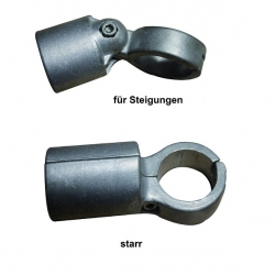 Schelle für Systemgeländer aus Alu-Guß